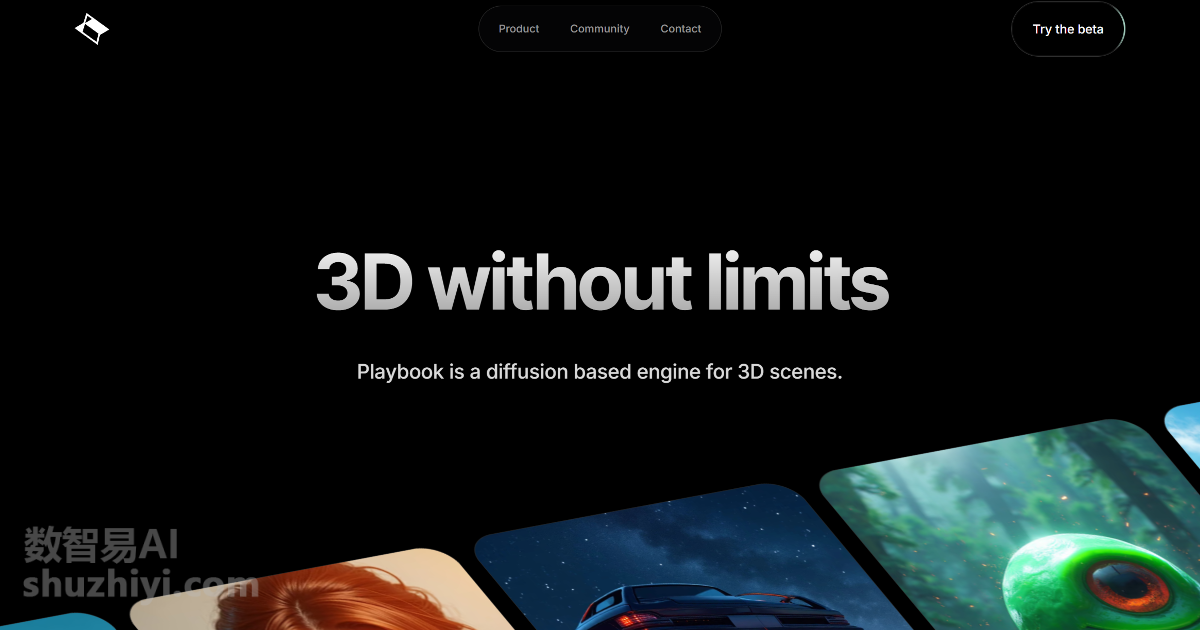 AI工具Playbook：高效创建动态3D场景的利器 - 数智易AI